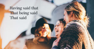 Having said that を使いこなそう | オーデンイングリッシュ